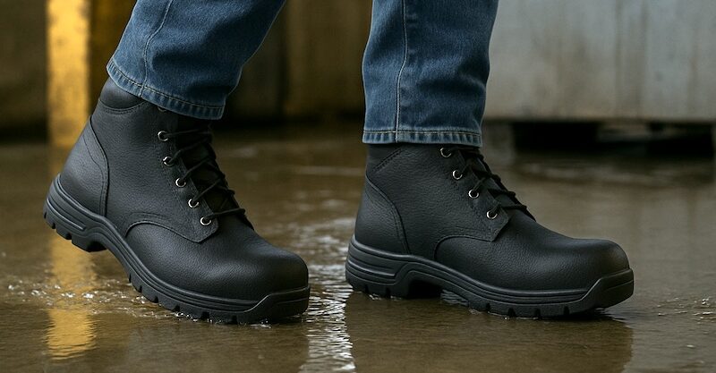 High Traction Slip-Resistant Work Boots - Work Boot Magazine